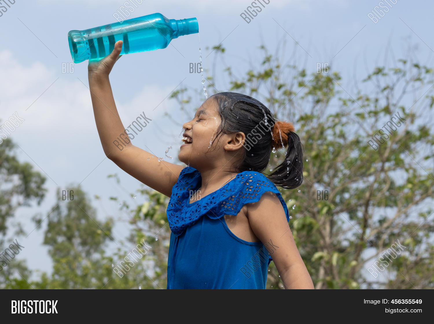 Indian Girl Pouring Image & Photo (Free Trial) | Bigstock