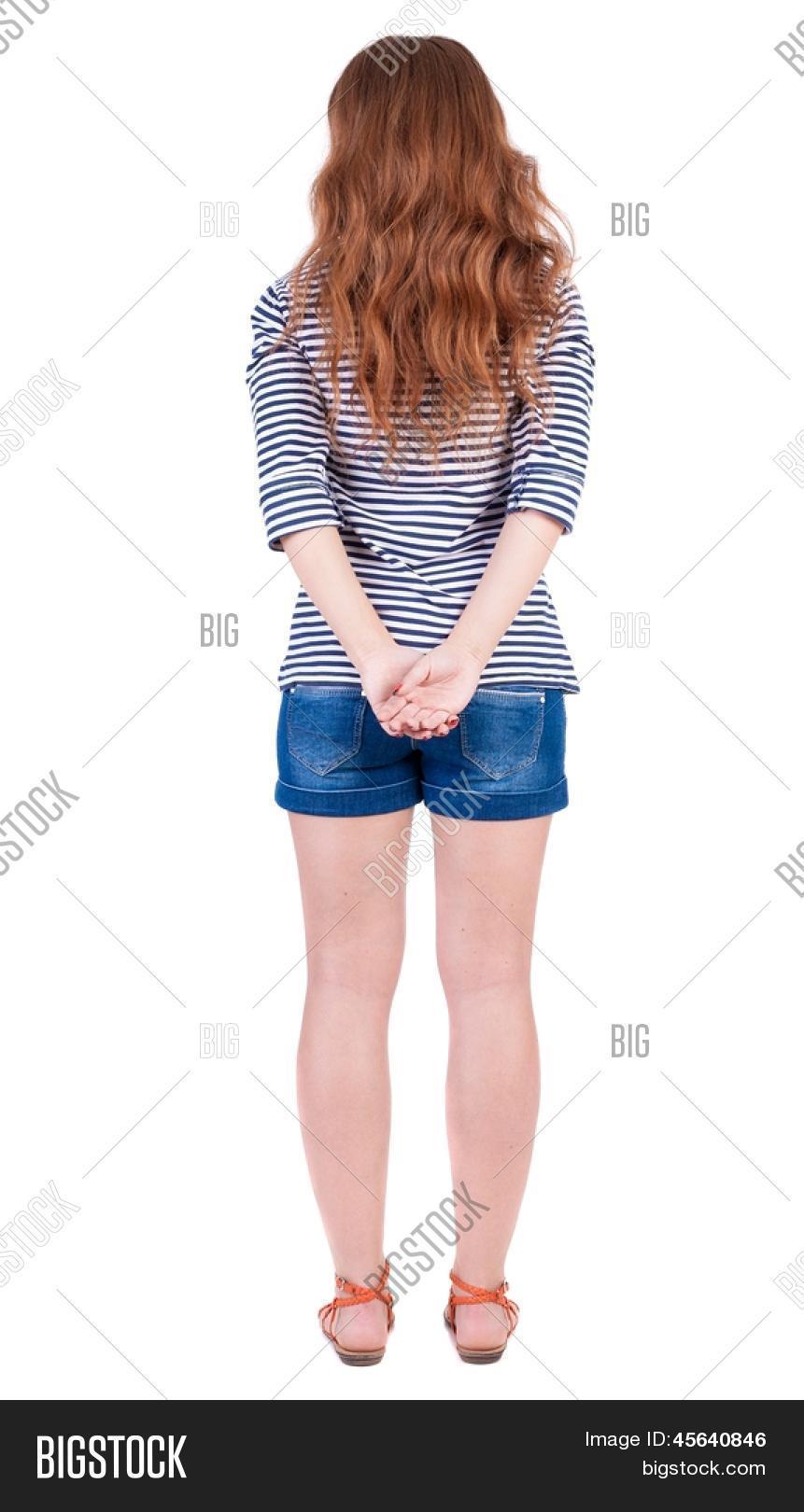Back View Standing Image & Photo (Free Trial) | Bigstock