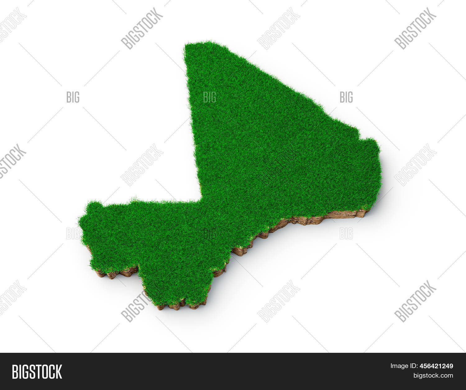 Mali Map Soil Land Image & Photo (Free Trial) | Bigstock