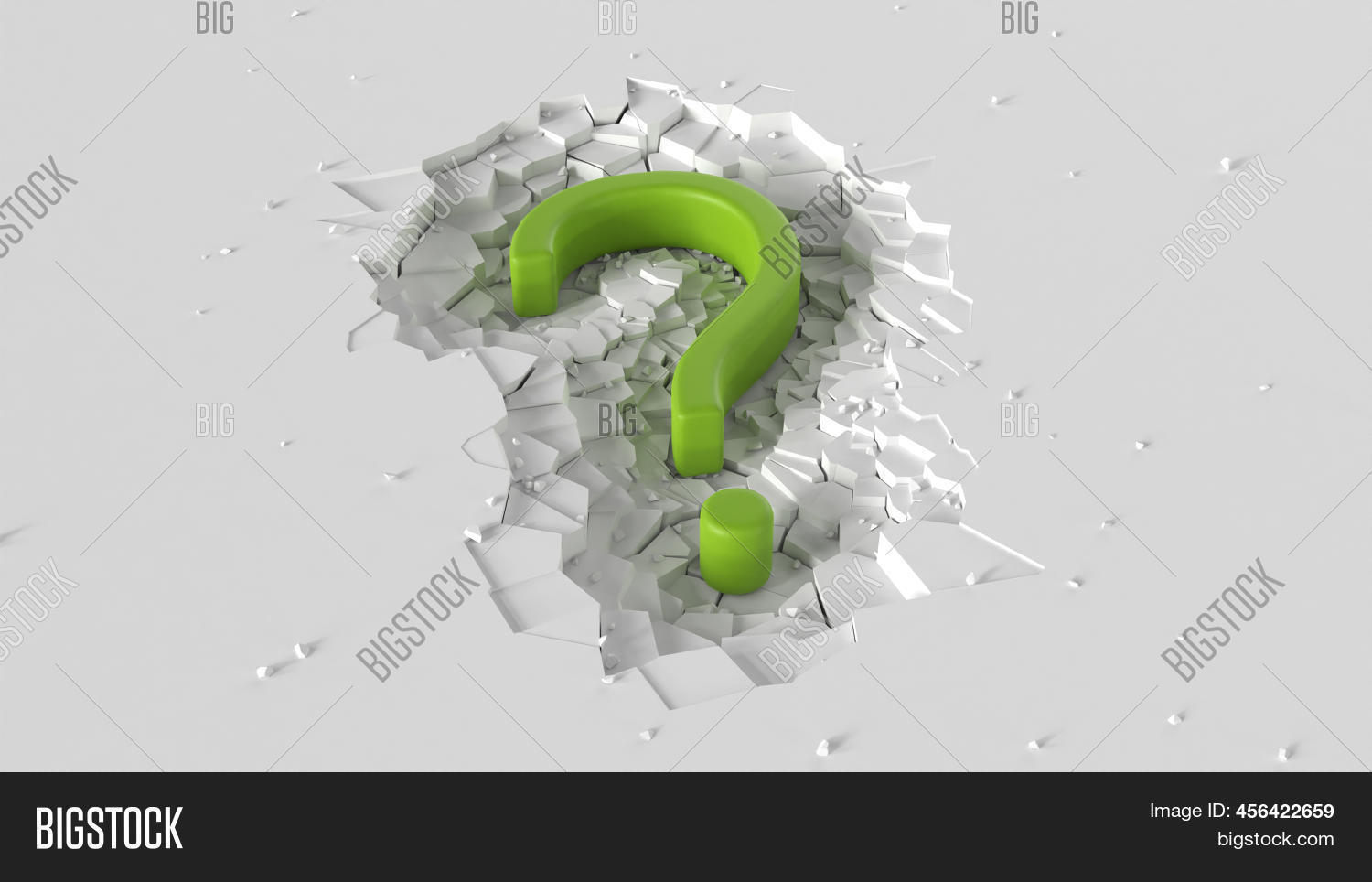 Large Green Question Image & Photo (Free Trial) | Bigstock