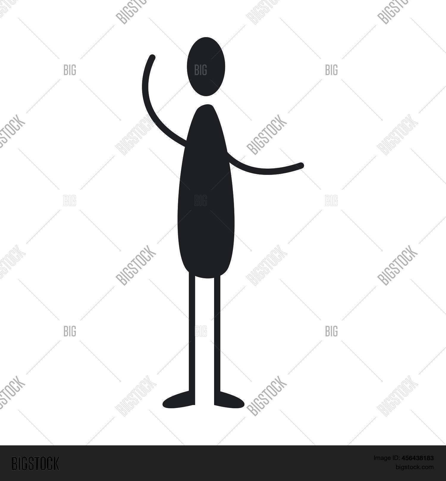 Stickman Figure Vector & Photo (Free Trial) | Bigstock