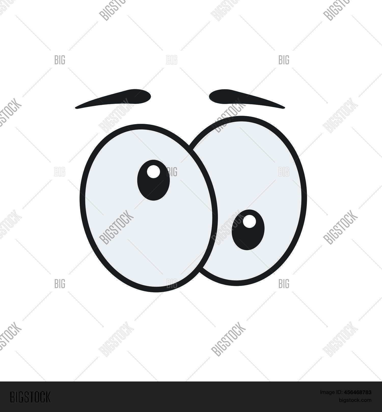 Comic Eye Cartoon Vector & Photo (Free Trial) | Bigstock