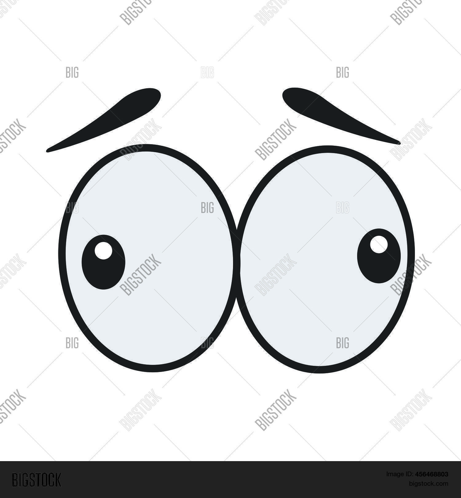 Comic Eye Cartoon Vector & Photo (Free Trial) | Bigstock