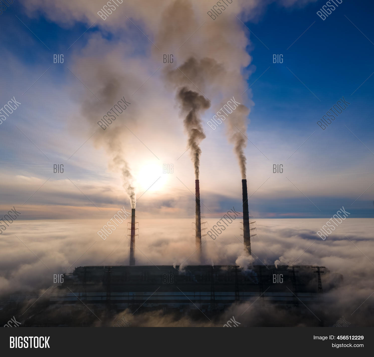 Coal Power Plant High Image & Photo (Free Trial) | Bigstock