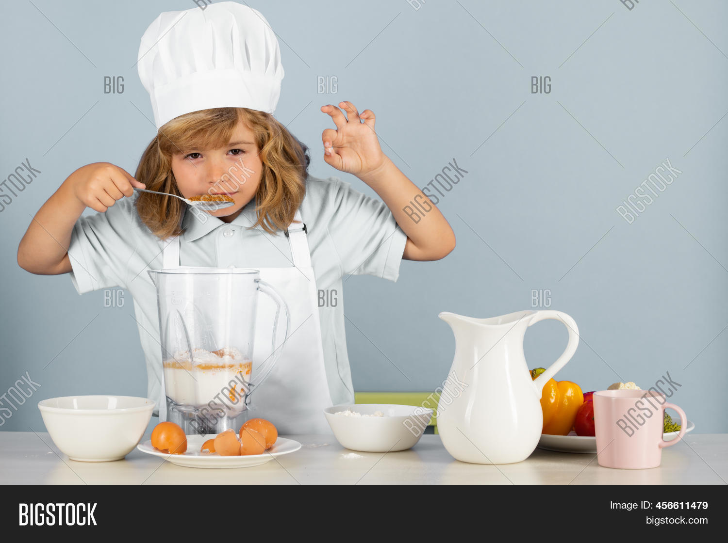 Child Chef Cook Image & Photo (Free Trial) | Bigstock