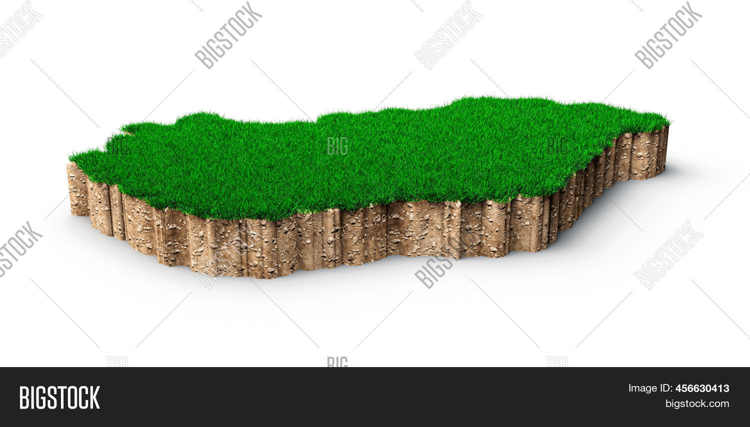 Hungary Map Soil Land Image & Photo (Free Trial) | Bigstock