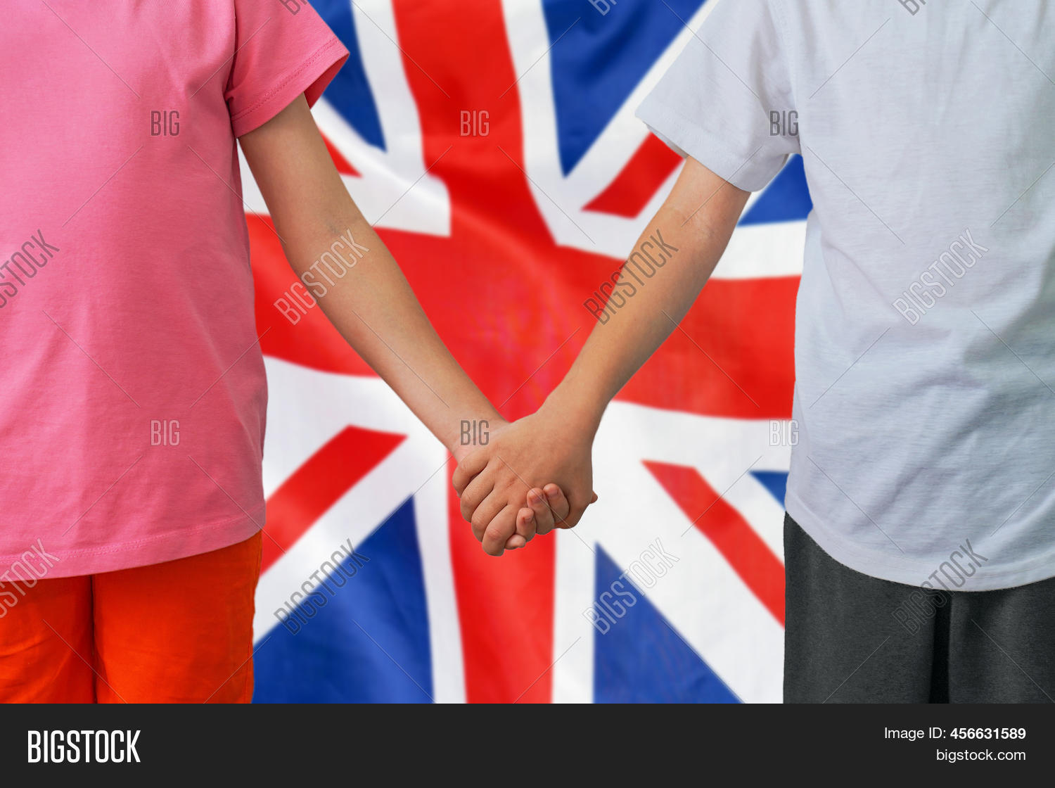 Two Children Joined Image & Photo (Free Trial) | Bigstock