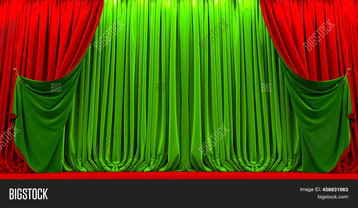 3d Render Open Red Image & Photo (Free Trial) | Bigstock