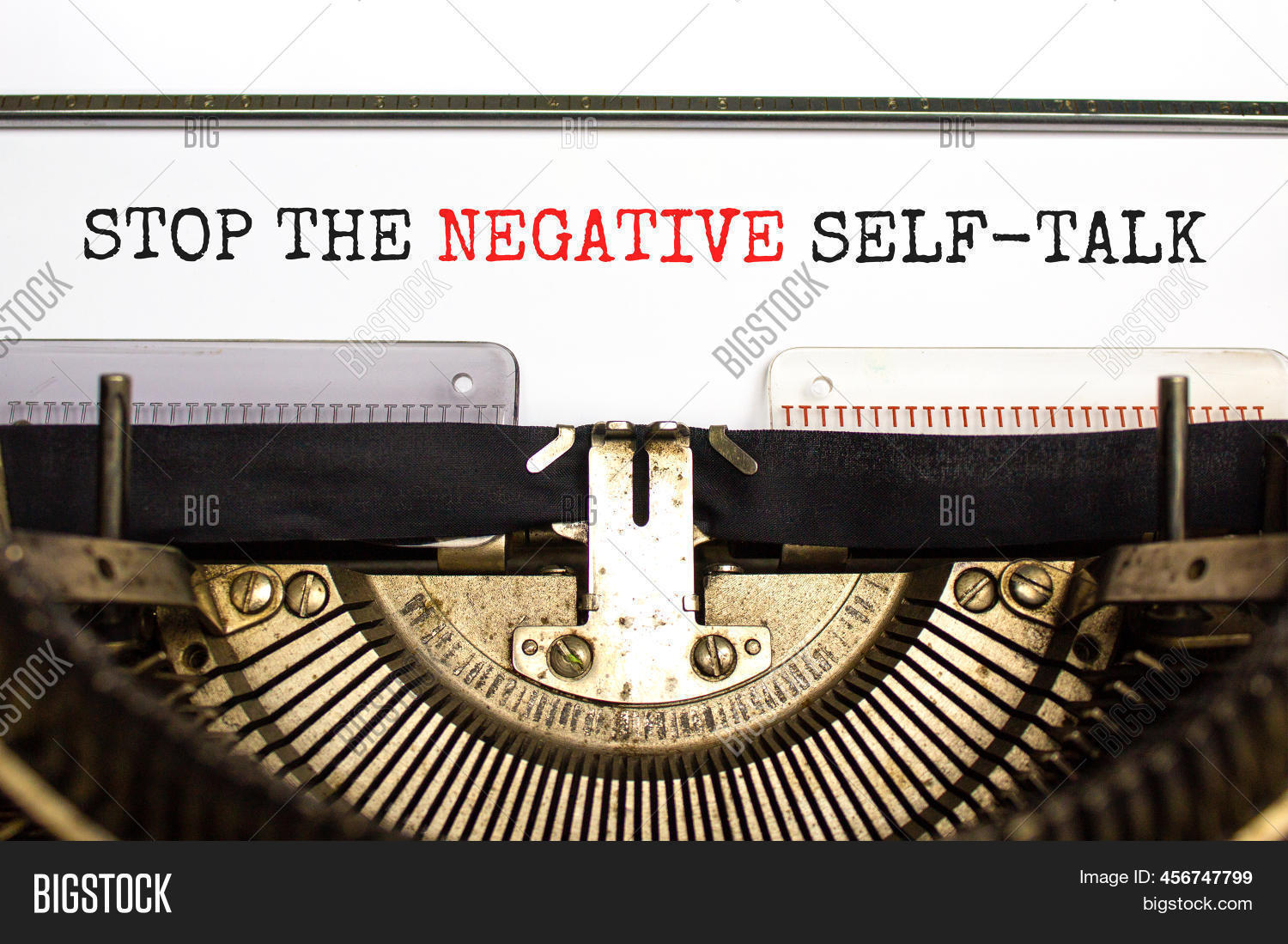 Stop Negative Self- Image & Photo (Free Trial) | Bigstock
