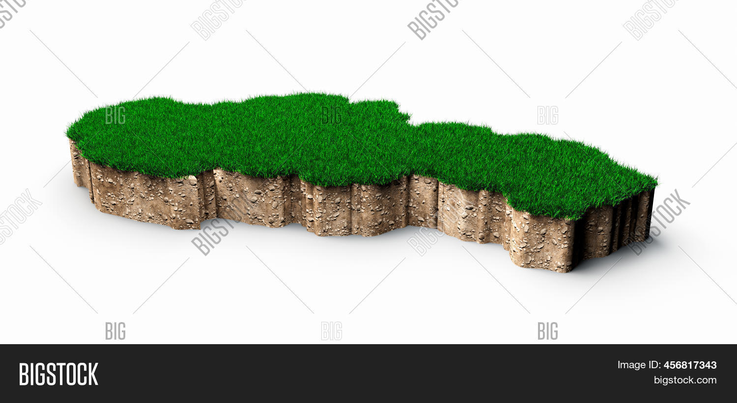 Slovakia Map Soil Land Image & Photo (Free Trial) | Bigstock