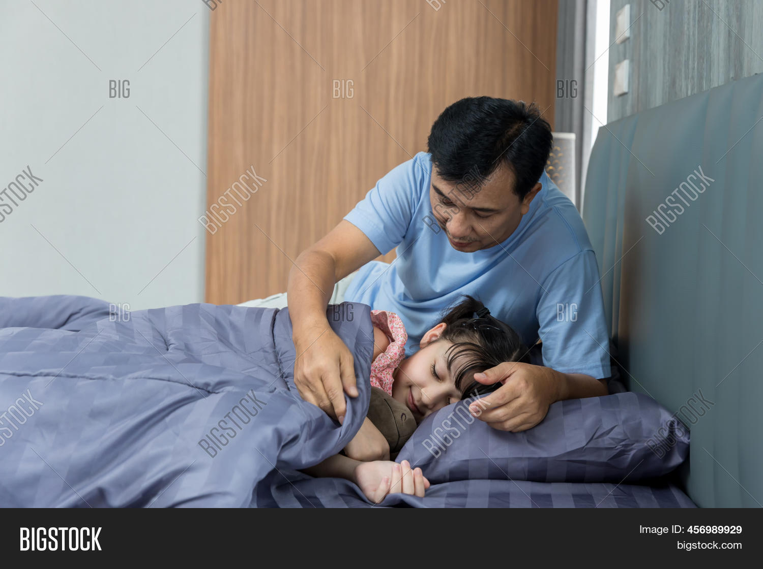 Dad Looking Take Care Image & Photo (Free Trial) | Bigstock