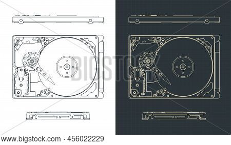 Hard Disk Drive Vector & Photo (Free Trial) | Bigstock