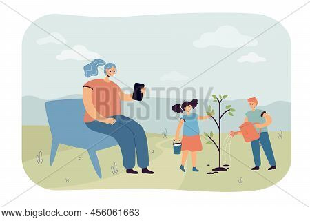 Cartoon Mother Vector & Photo (Free Trial) | Bigstock