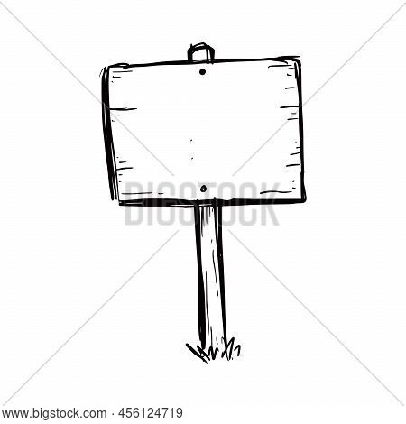 Sketch Direction Sign Vector & Photo (Free Trial) | Bigstock
