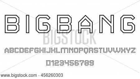Set Alphabets Font Vector & Photo (Free Trial) | Bigstock