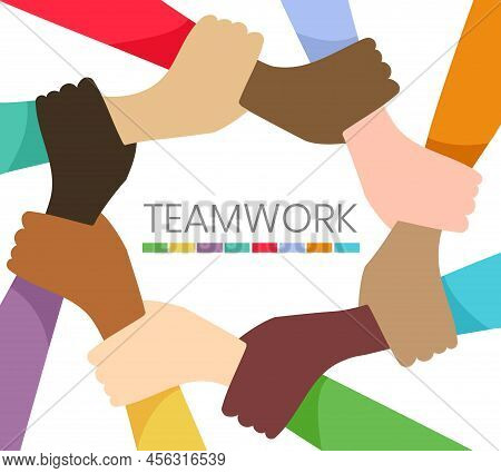Colour Hands Vector & Photo (Free Trial) | Bigstock
