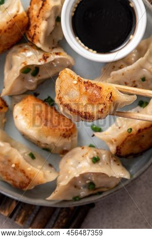 Pan-fried Gyoza Image & Photo (Free Trial) | Bigstock