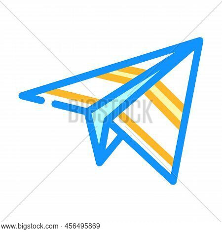Send Email Campaign Color Icon Vector. Send Email Campaign Sign ...