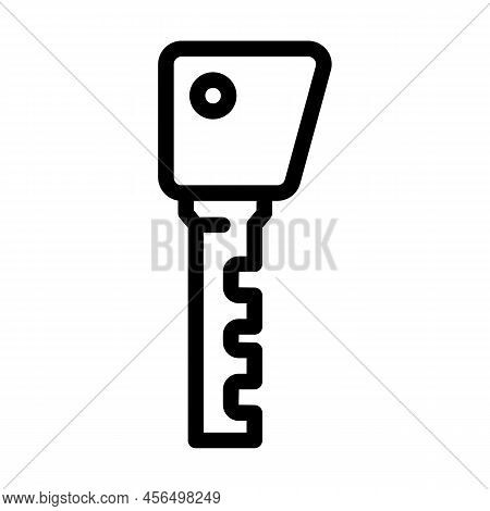 Ancient Key Line Icon Vector & Photo (Free Trial) | Bigstock