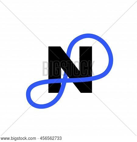 N Letter Infinity Image & Photo (Free Trial) | Bigstock