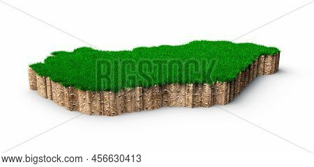 Hungary Map Soil Land Image & Photo (Free Trial) | Bigstock