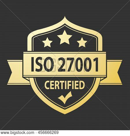 Iso 27001. Logo Vector & Photo (Free Trial) | Bigstock