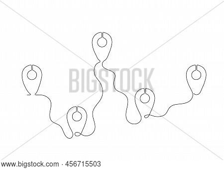 Path Outline On Map Vector & Photo (Free Trial) | Bigstock