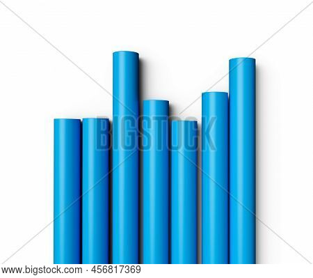 Blue Pvc Pipe Image & Photo (Free Trial) | Bigstock