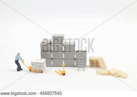 Mini Figure Worker Use Image & Photo (Free Trial) | Bigstock