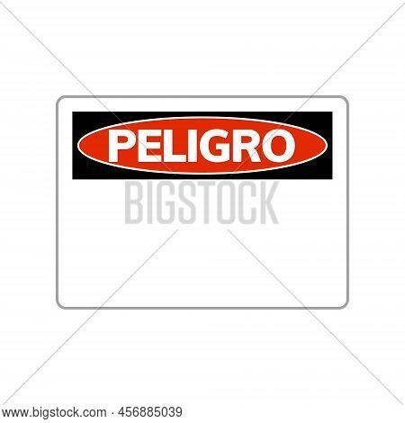 Spanish Danger Vector & Photo (Free Trial) | Bigstock
