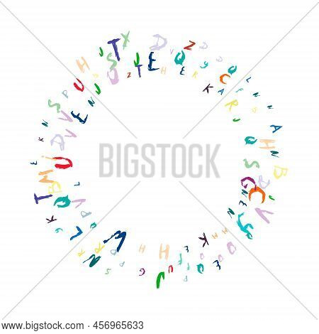 Color Alphabet Vector Vector & Photo (Free Trial) | Bigstock