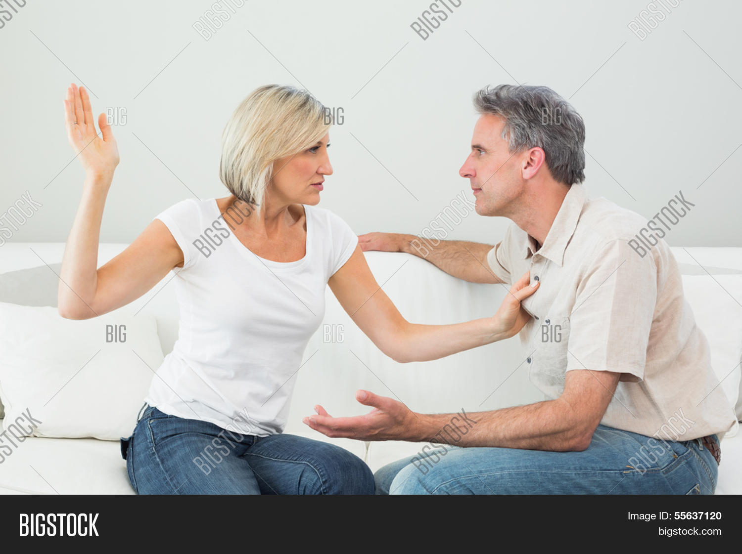 Angry Woman About Slap Image & Photo (Free Trial) | Bigstock