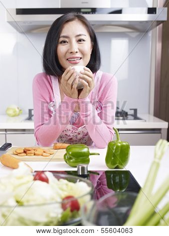 Asian Housewife Image & Photo (Free Trial) | Bigstock