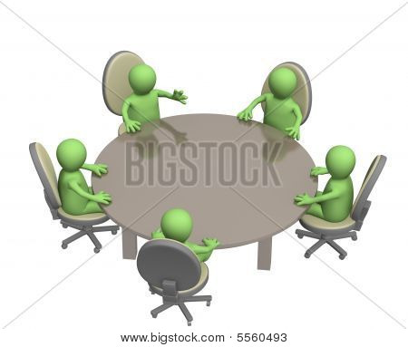 Round Table Discussion Images, Illustrations & Vectors (Free) - Bigstock