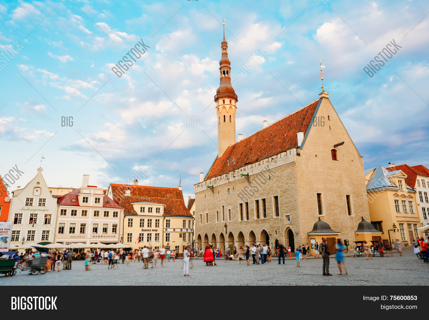 Tallinn Central Town Image & Photo (Free Trial) | Bigstock