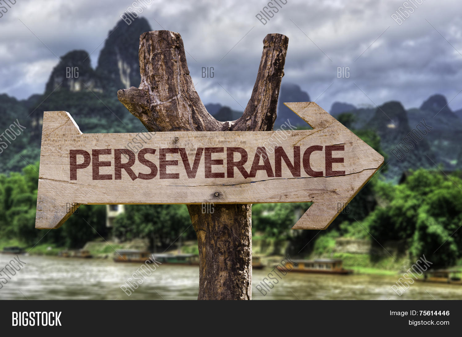 Perseverance Wooden Image & Photo (Free Trial) | Bigstock