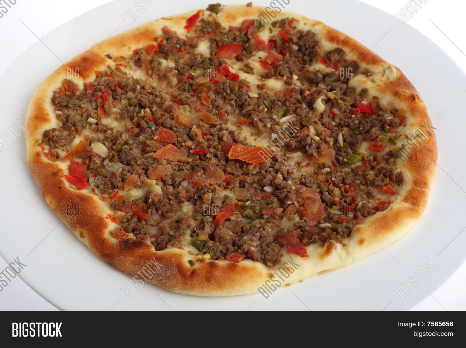 Fatayah Meat Topping Image & Photo (Free Trial) | Bigstock