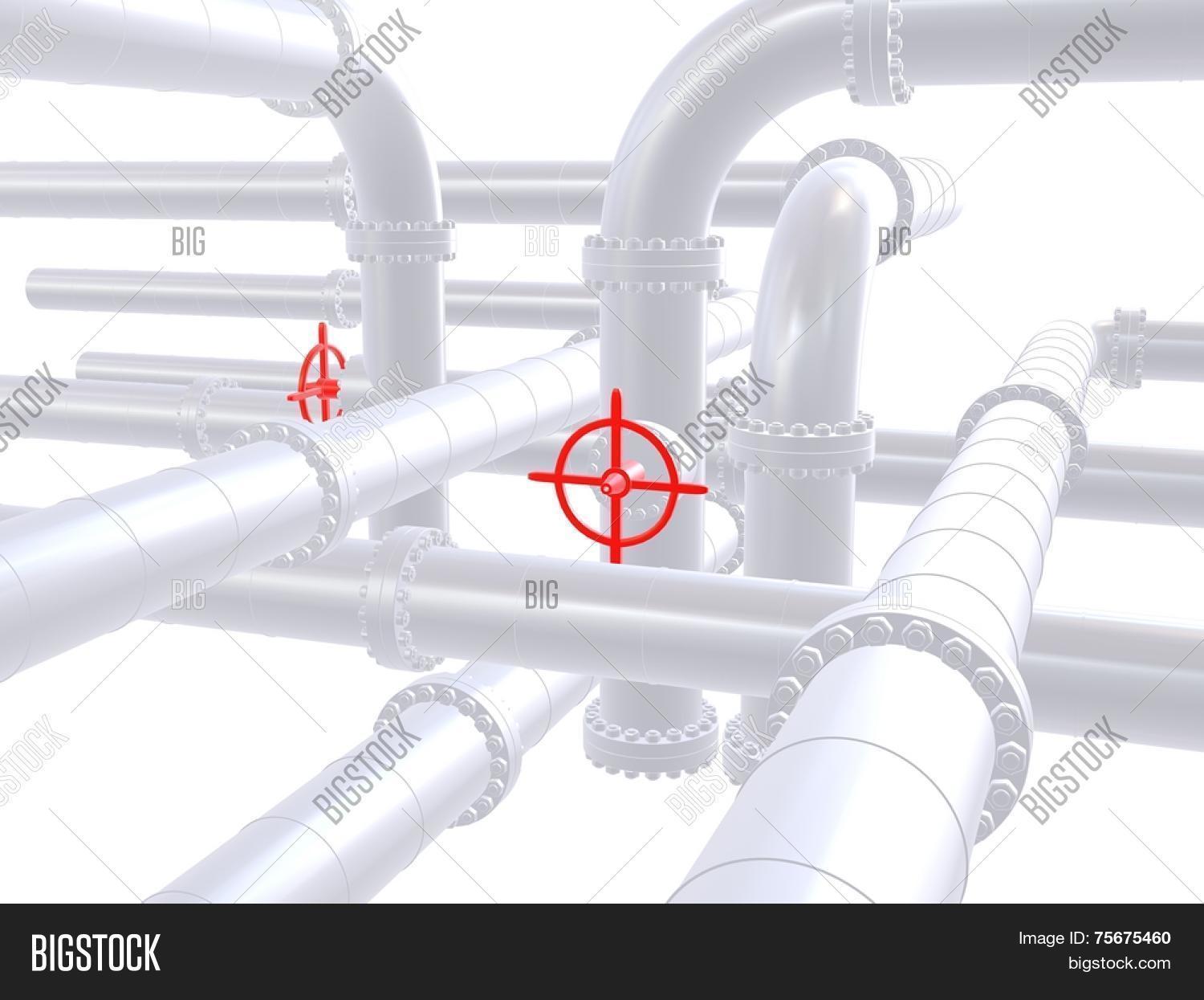 Red Valves Image & Photo (Free Trial) | Bigstock