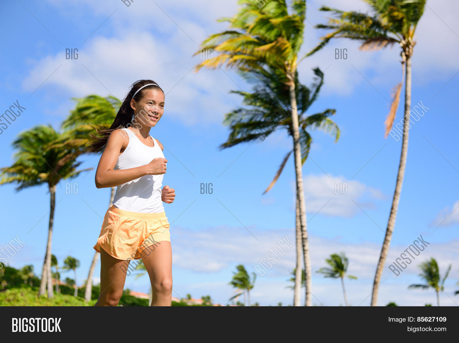 Asian Runner Girl Image & Photo (Free Trial) | Bigstock