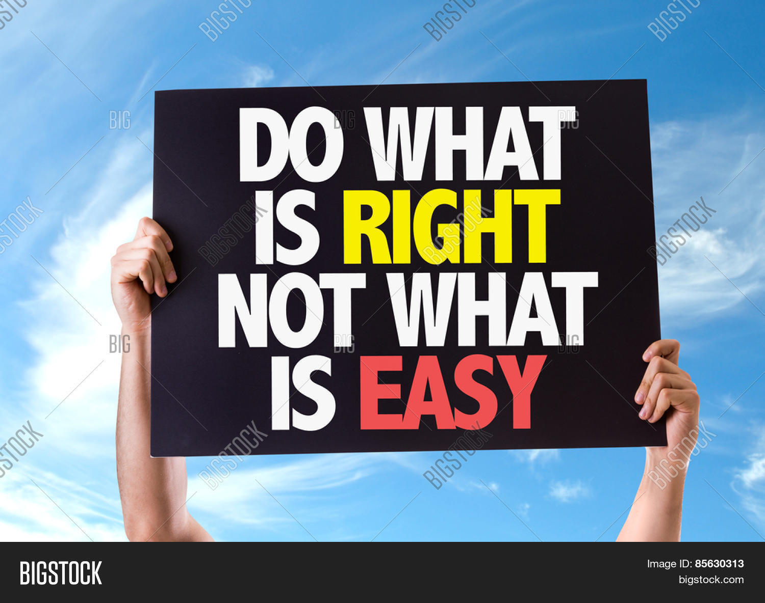 Do What Right Not What Image & Photo (Free Trial) | Bigstock