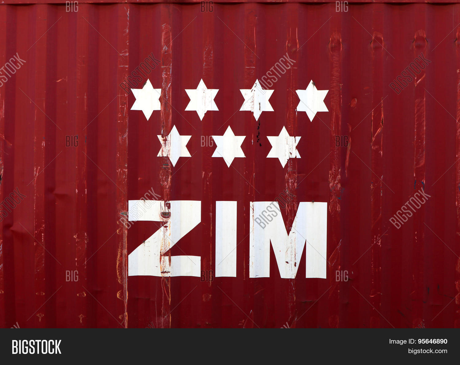 ZIM Logo On Container Image & Photo (Free Trial) | Bigstock