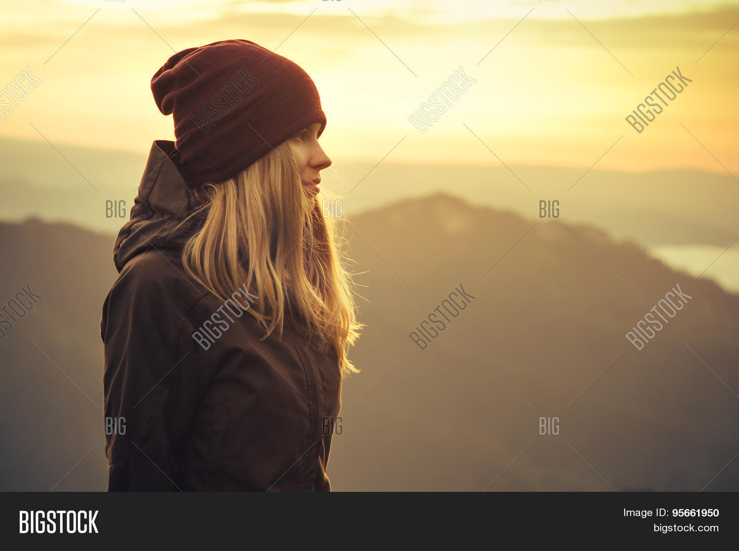 Young Woman Standing Image & Photo (Free Trial) | Bigstock