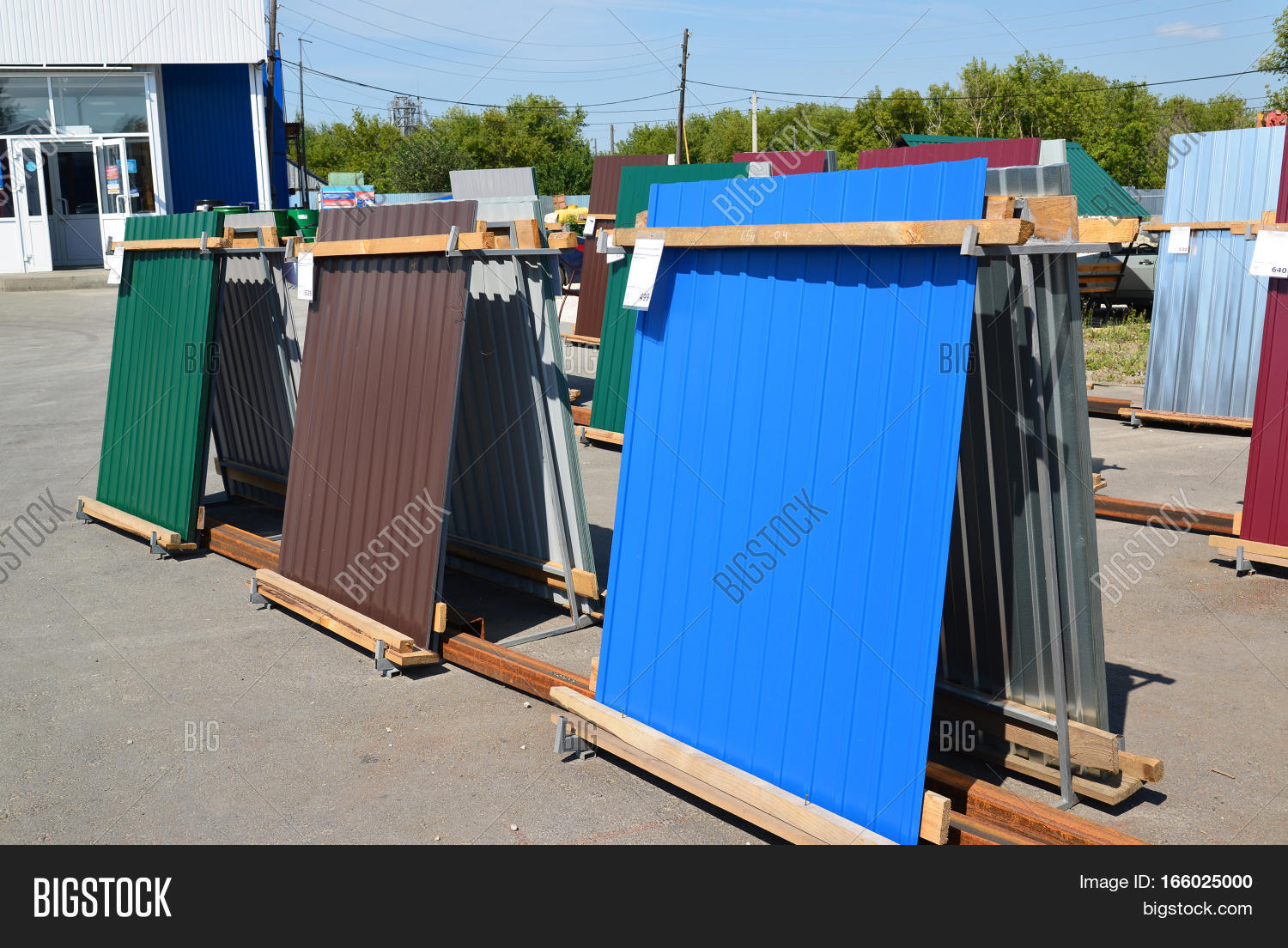 Profiled Metal Sheet Image & Photo (Free Trial) | Bigstock