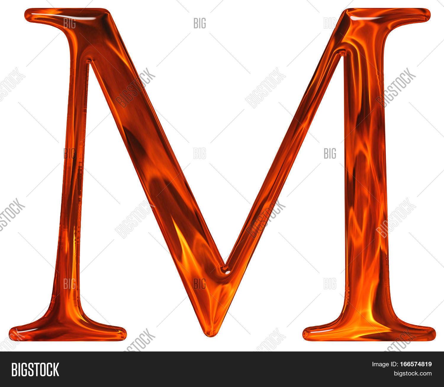 Uppercase Letter M - Image & Photo (Free Trial) | Bigstock