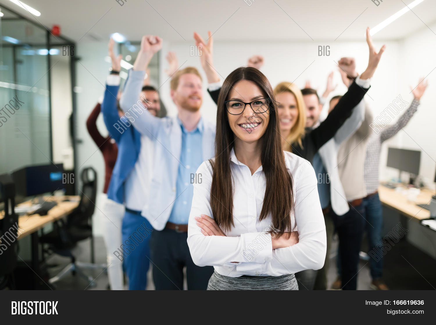 Group Successful Image & Photo (Free Trial) | Bigstock