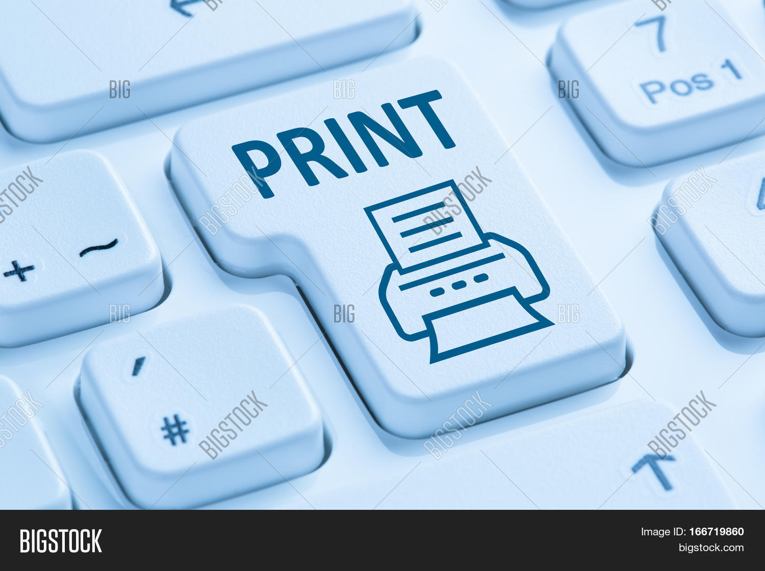 Push Print Button Image & Photo (Free Trial) | Bigstock