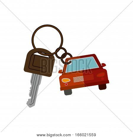 Car Shaped Key Chain Vector & Photo (Free Trial) | Bigstock