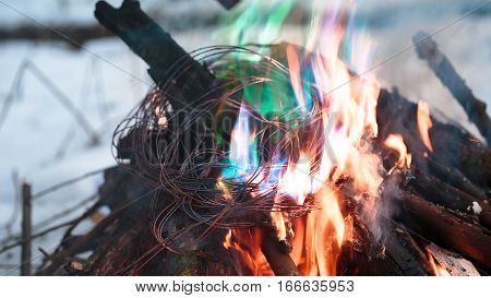 Wires On Fire. Firing Image & Photo (Free Trial) | Bigstock