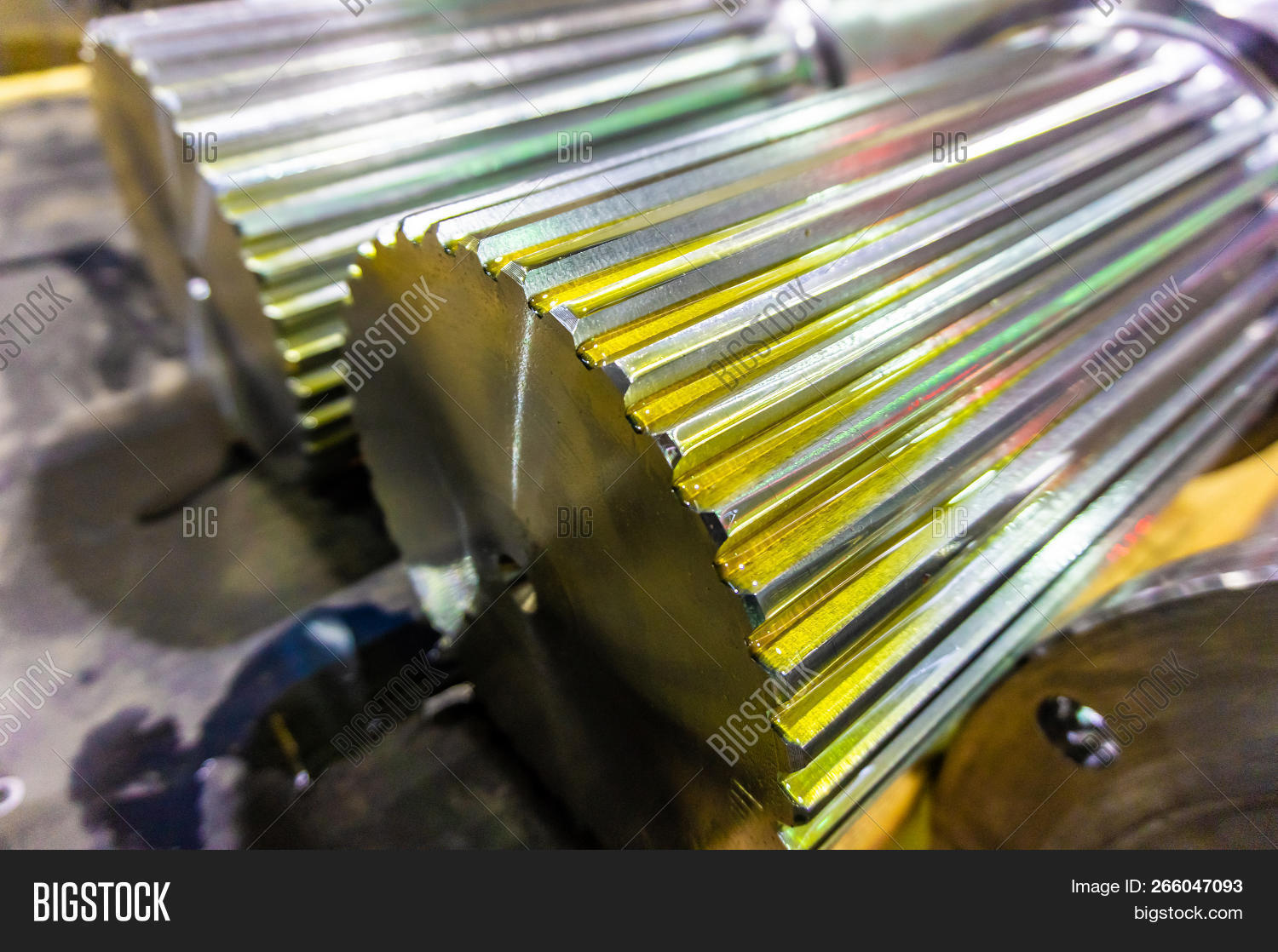 Splined Shaft Lies On Image & Photo (Free Trial) | Bigstock