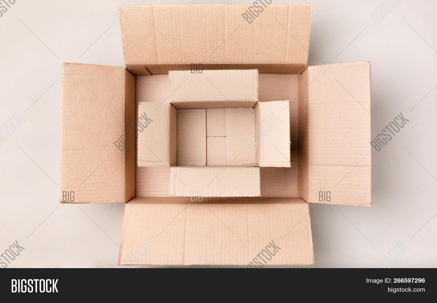 Empty Cardboard Box Image & Photo (Free Trial) | Bigstock